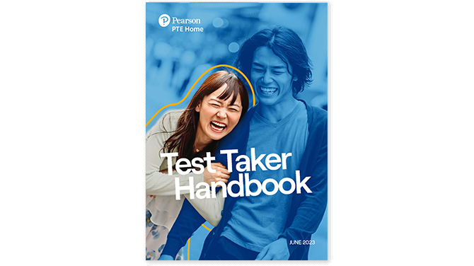 PTE Test Taker Handbooks | Pearson PTE